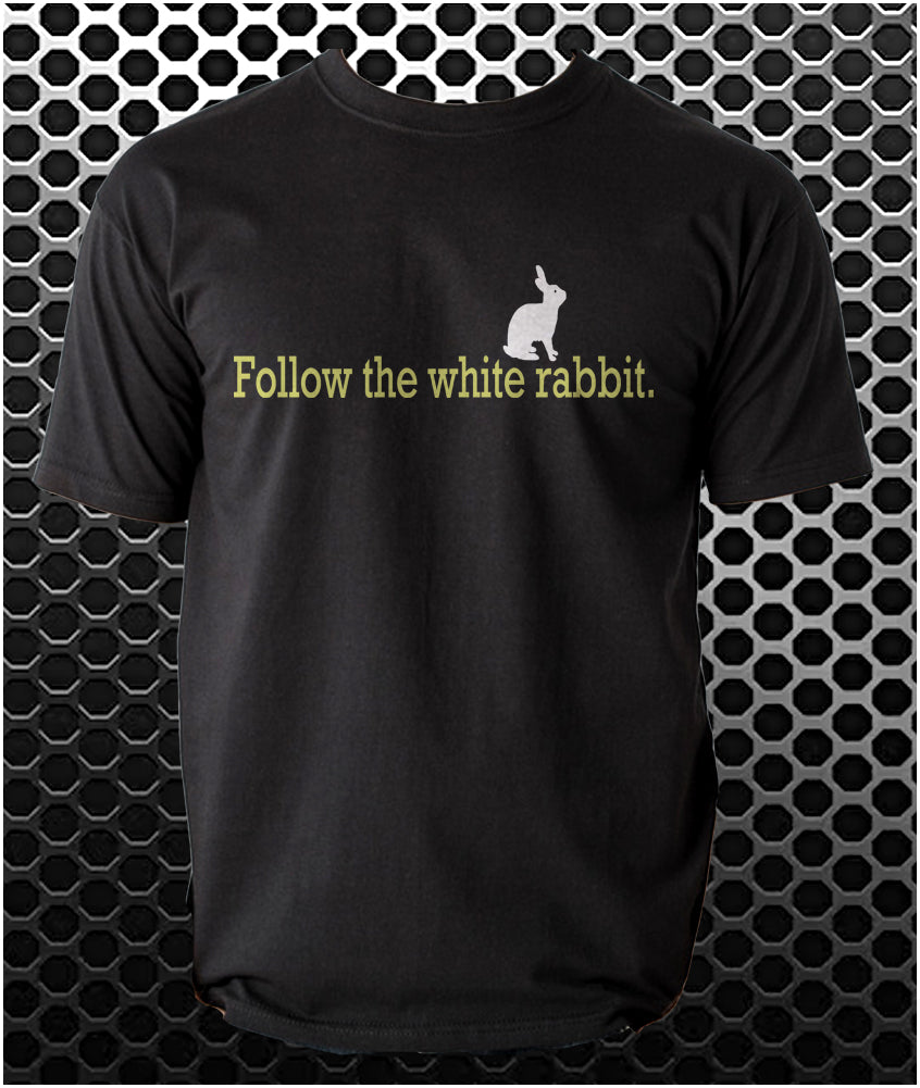 The Matrix T Shirt | Follow The White Rabbit | Revolution Ape