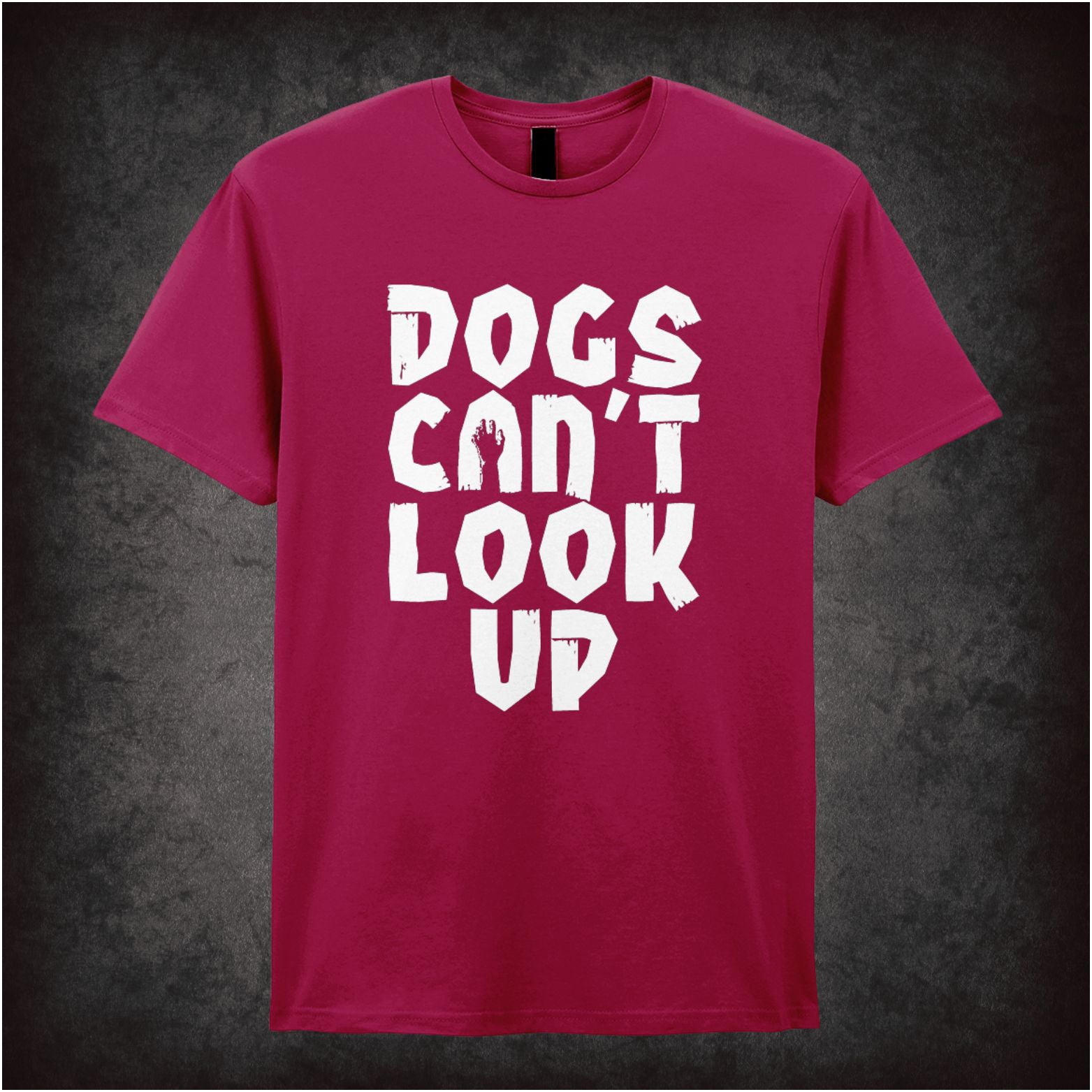 Shaun Of The Dead T Shirt For Sale | Dogs Can't Look Up – Revolution Ape