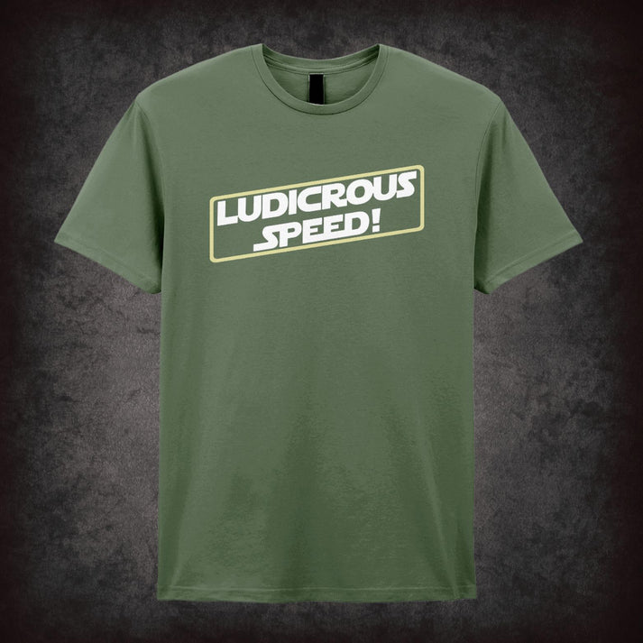 Spaceballs T Shirt | Ludicrous Speed | Revolution Ape