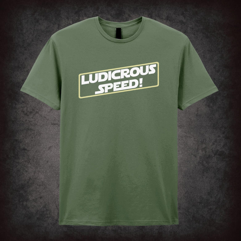 Spaceballs T Shirt | Ludicrous Speed | Revolution Ape